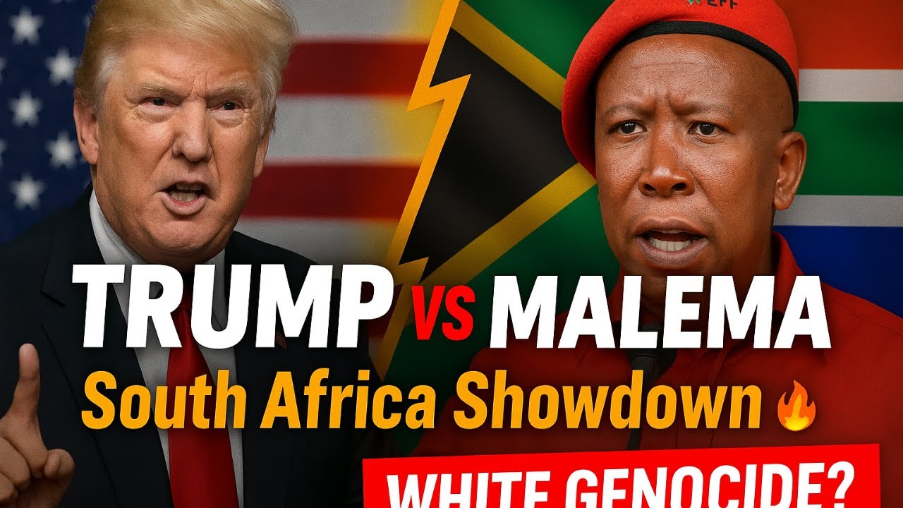 Trump vs Malema Who's Winning the South Africa Land Debate War - YouTube