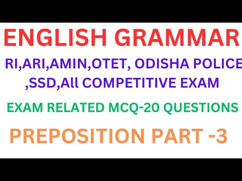 preposition class 3/english grammar - YouTube