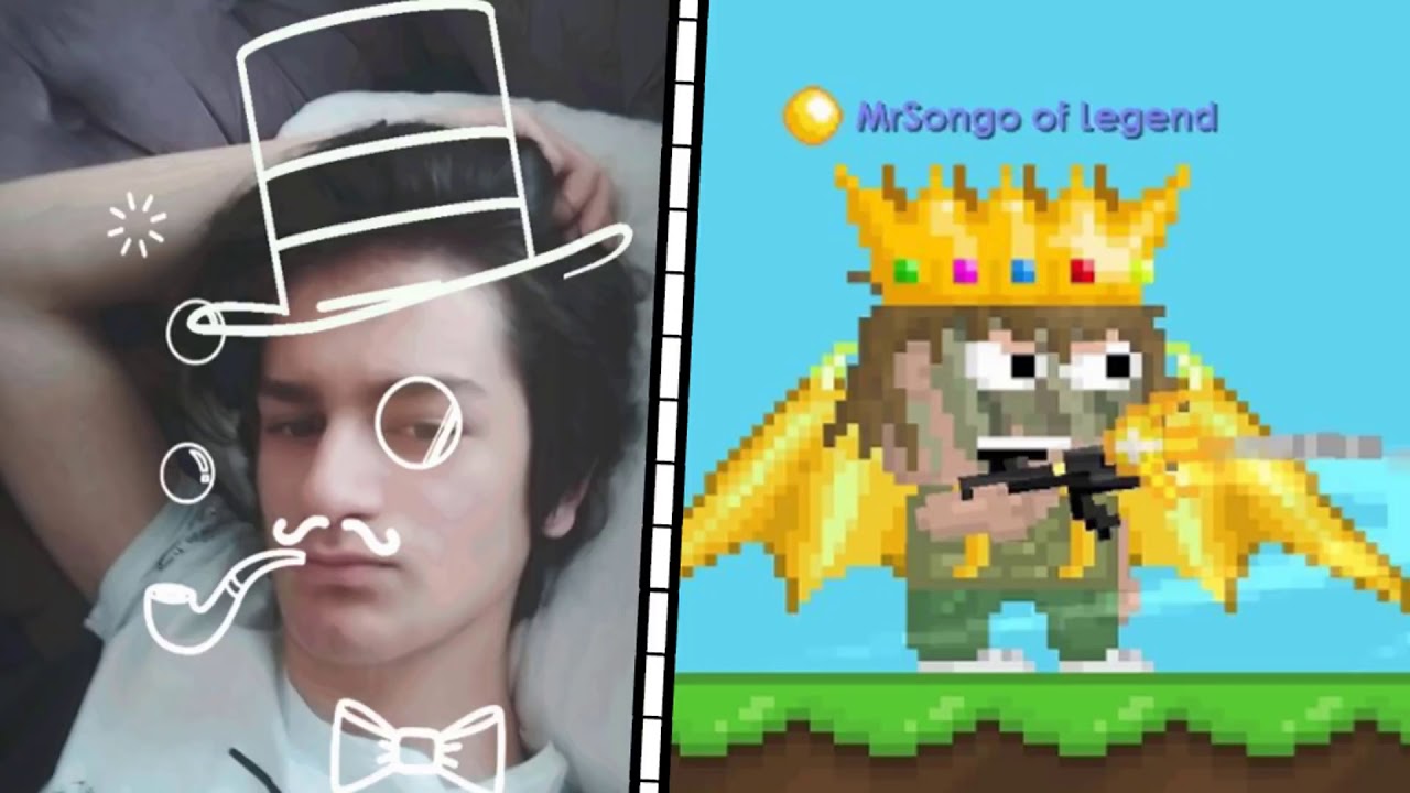 GrowTopia | ALL YOUTUBER FACE -1 - YouTube