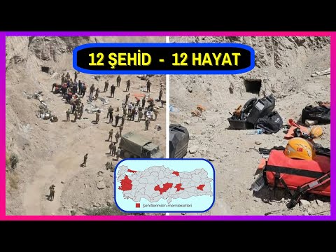 12 ŞEHİD, 12 HAYAT | Şehid'lerin İsimleri.