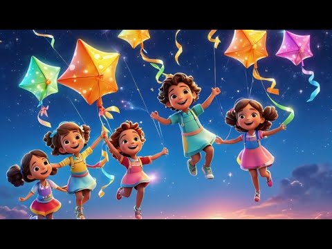 The Magic Kite Adventure | English Nursery Rhyme | Kids Songs | Baby ...