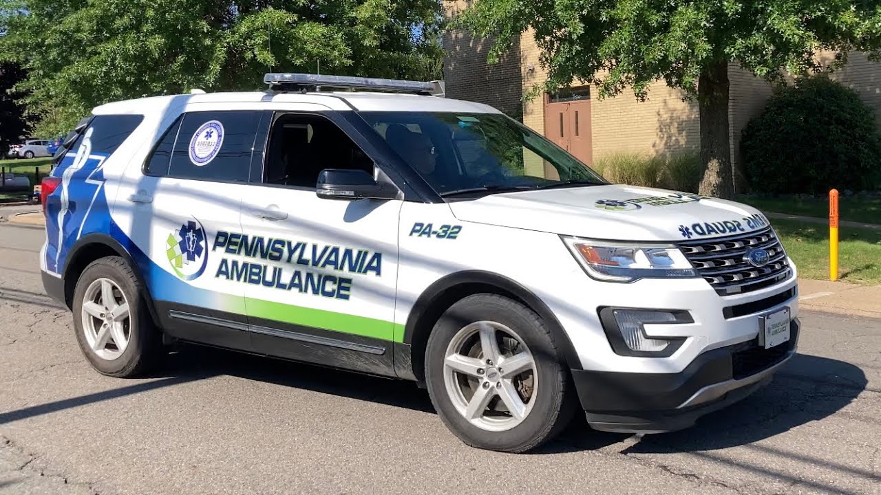 Pennsylvania Ambulance Penn Medic 32 Responding & Arriving. (Non ...