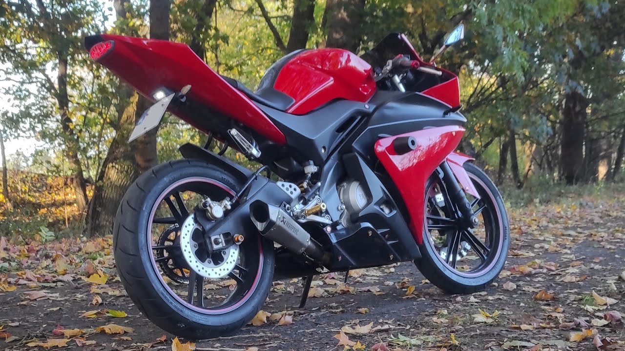 Yamaha YZF R125 Akrapovic - YouTube