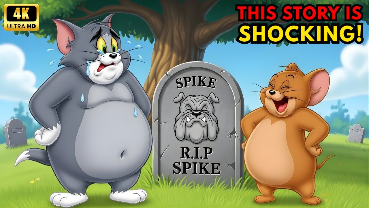 The FAT Tom, Jerry & Spike Texas | Spike Died | Mega Tom & Jerry ...