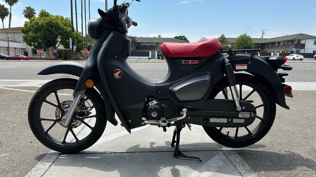 2022 Honda Super Cub 125 ...Great Bike for the Bay Area city commute ...
