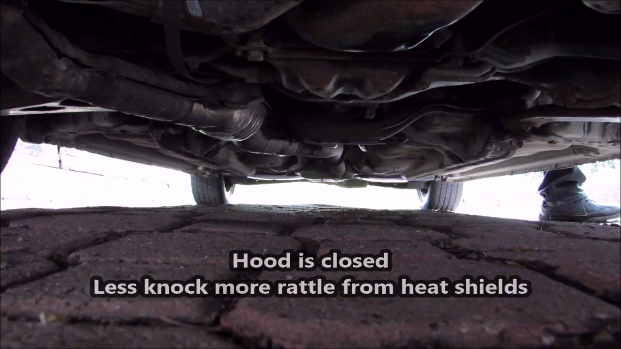 Stumped by engine knocking/popping sound - YouTube