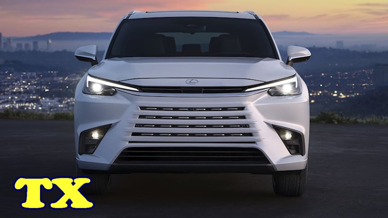 All new Lexus TX 2024 | 2024 Lexus TX TX550h+ Premium | 2024 Lexus TX ...