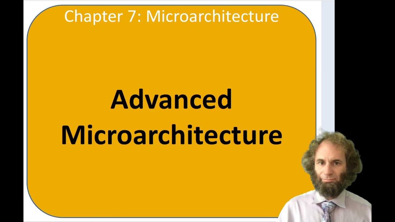 DDCA Ch7 - Part 17" Advanced Microarchitecture - YouTube