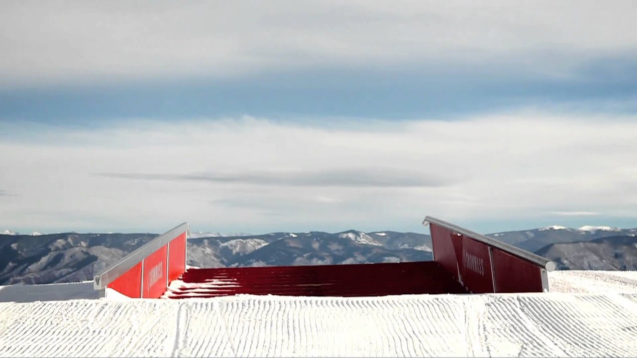 Snowmass Terrain Park Video - Jumps and Rails - YouTube