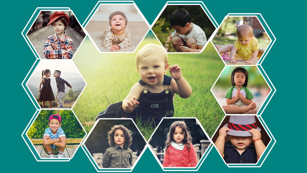 How to Design a 11 Photos Collage in Photoshop | How to Design a ...