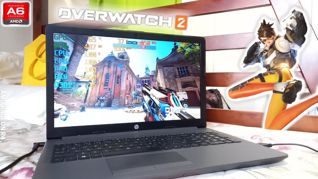 Overwatch 2: Revisited (AMD A6, Radeon R4 Graphics) Low End Laptop ...