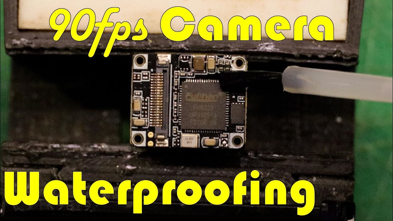 Waterproofing HDZero 90fps Camera - YouTube