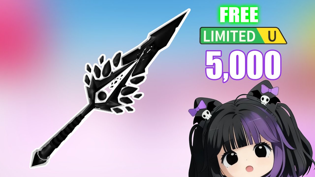 【SOLD OUT】MedalTV Abyss Lance - roblox免费UGC - FREE LIMITED UGC - YouTube