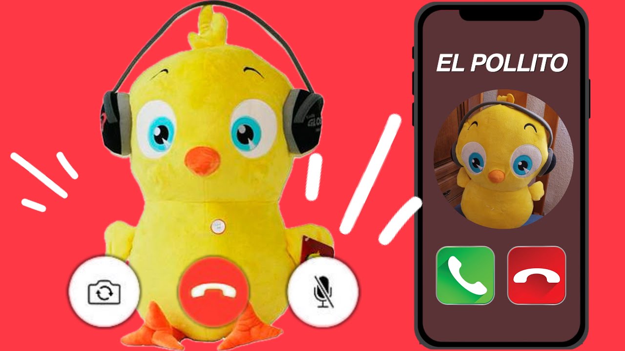El Pollito Pío 🐤 (Llamada Telefónica) con canción y los números - YouTube