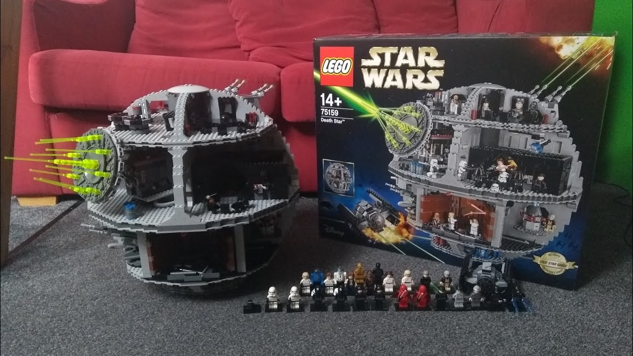 Lego Death Star (75159) Unboxing and Review - YouTube