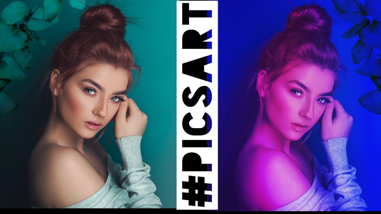 How to get a NEON LIGHT EFFECT⚡| Picsart Tutorial | 2k20| - YouTube