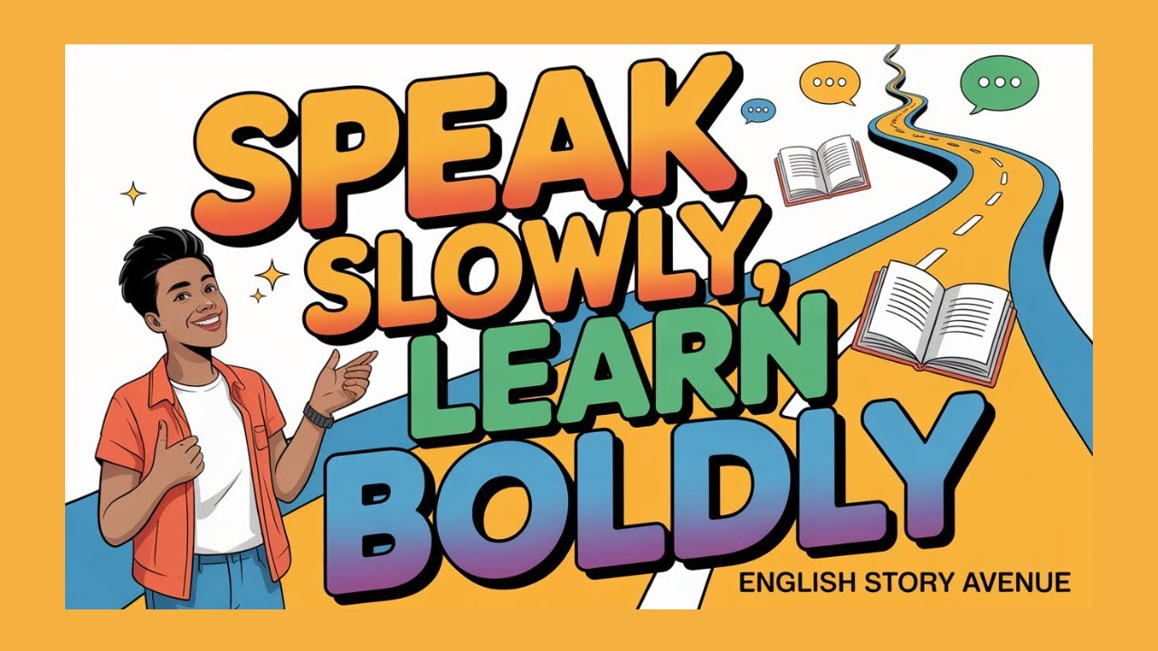 Speak Slowly, Learn Boldly | Motivational English Learning Story - YouTube