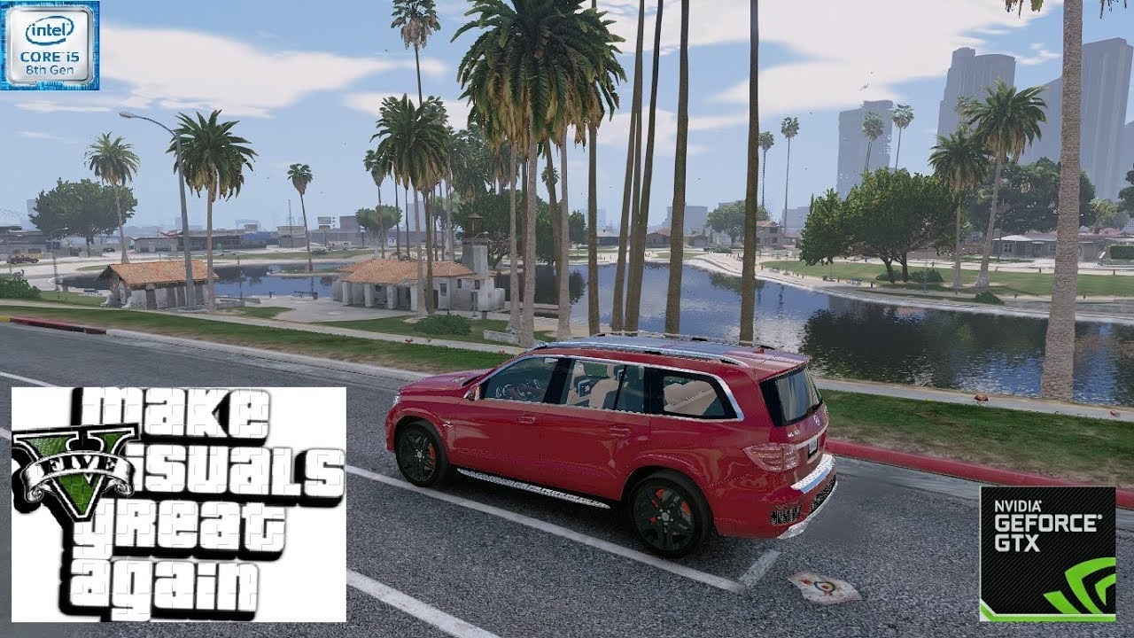 GTA 5| REAL GRAPHICS MOD| M.V.G.A+NVR+VISUAL V| FULL HD 1080p @ 60FPS ...