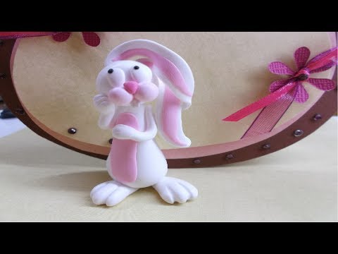 Polymer clay/Fimo tutorial- Bunny - YouTube