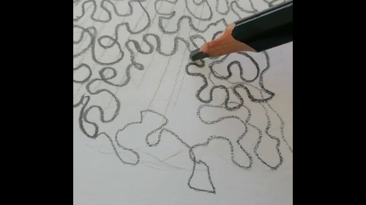 Random pencil drawing... - YouTube