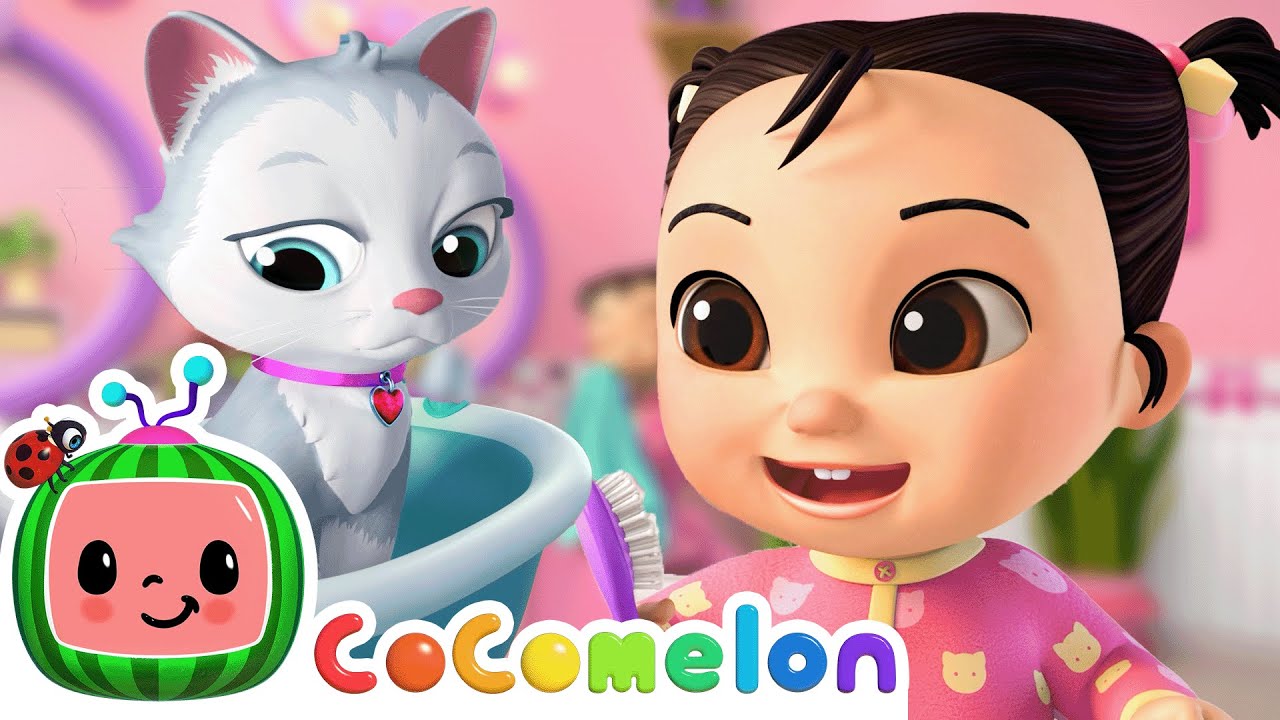 Kitty Cat Bath Song |CeCe| Kids Happy Place - YouTube