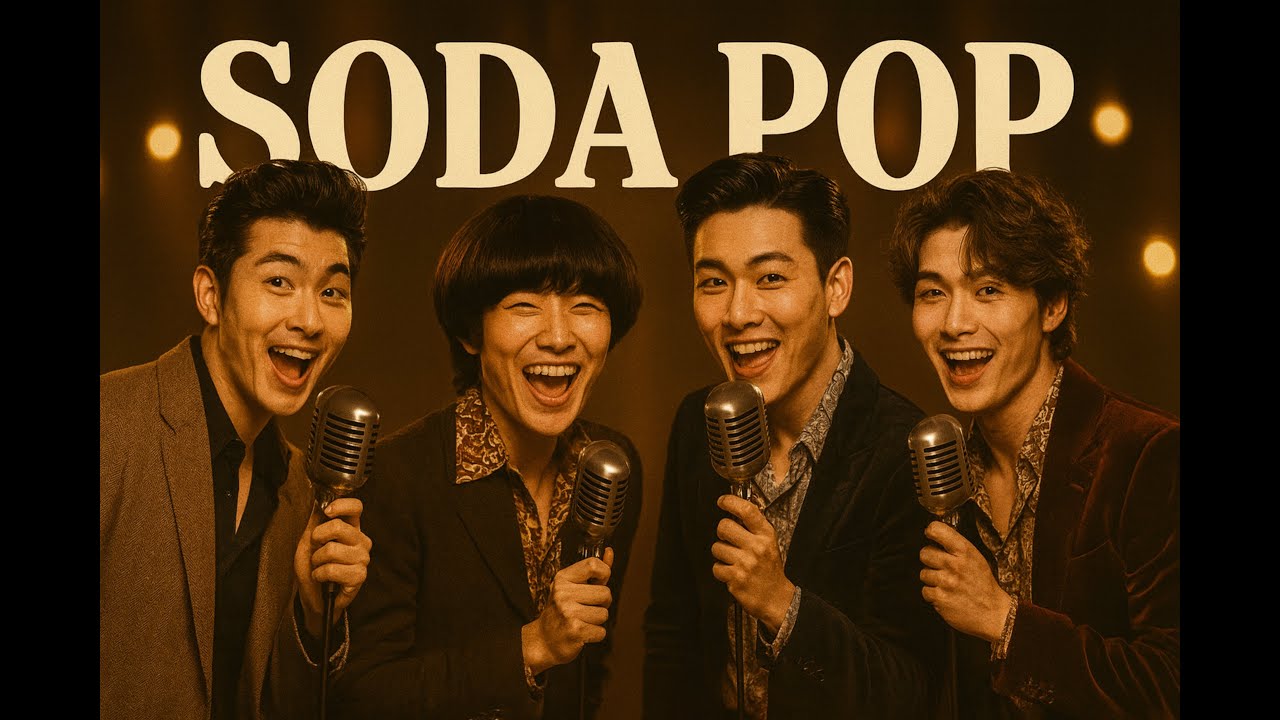 Soda Pop – 1960s Soul Groove Version (K-Pop Male Group Style) | Retro ...