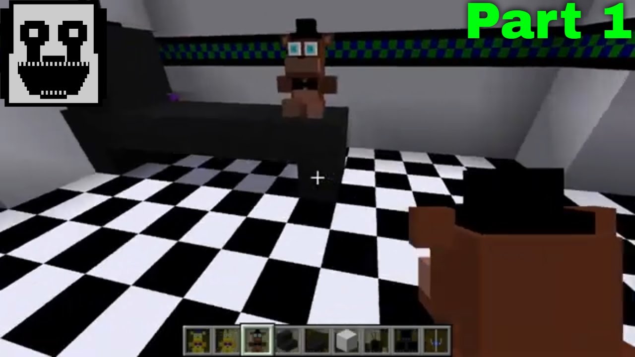 Minecraft FNAF Creative | Building My First Location! (Part 1) - YouTube