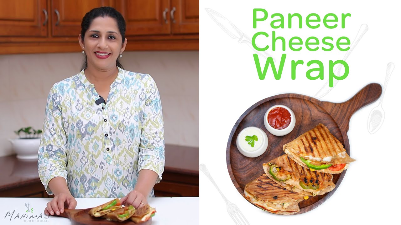 Paneer Cheese Wrap | പനീർ ചീസി റാപ്‌ - YouTube