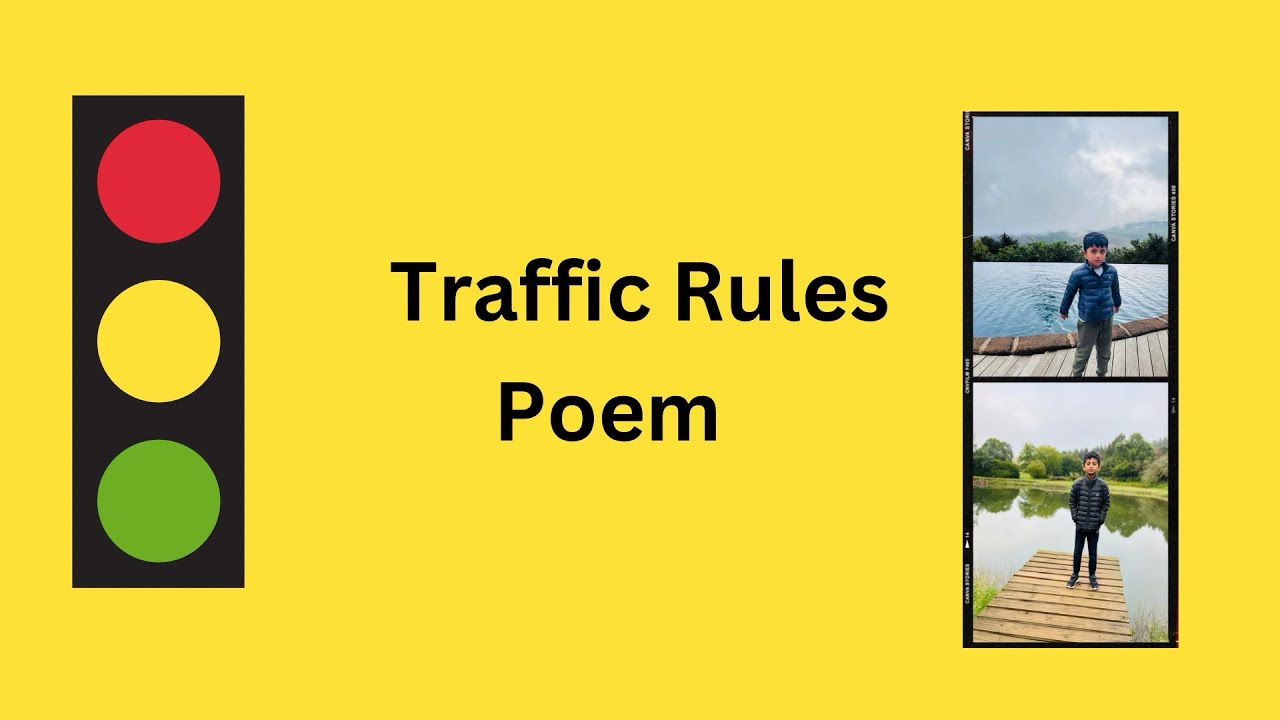 Kritin And Rihaan - Traffic Rules Poem - YouTube