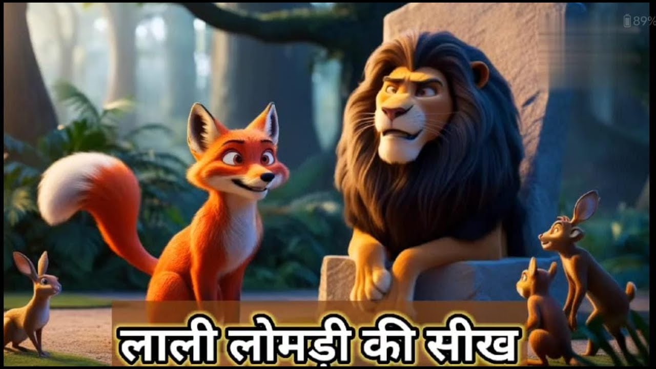 Lesson to Lali Fox | Kids Cartoon | Moral Stories for kids | छोटे ...