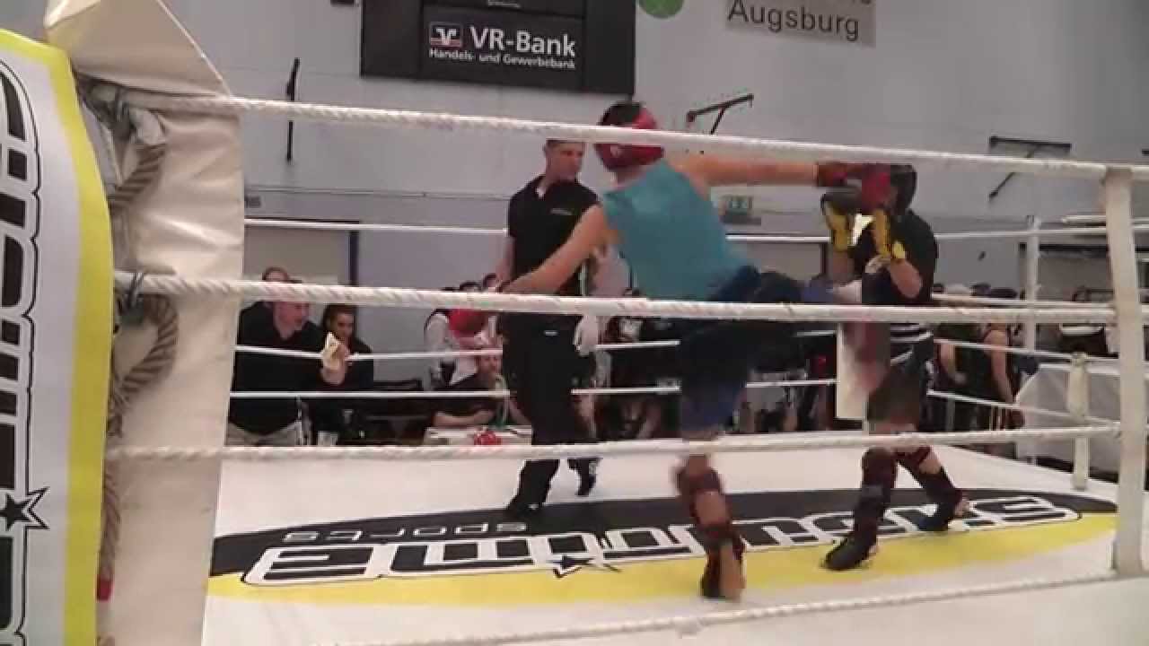 2014-04-12 DM der ISKA Alexander Bopp Finale K1-Sparring Männer -63Kg ...