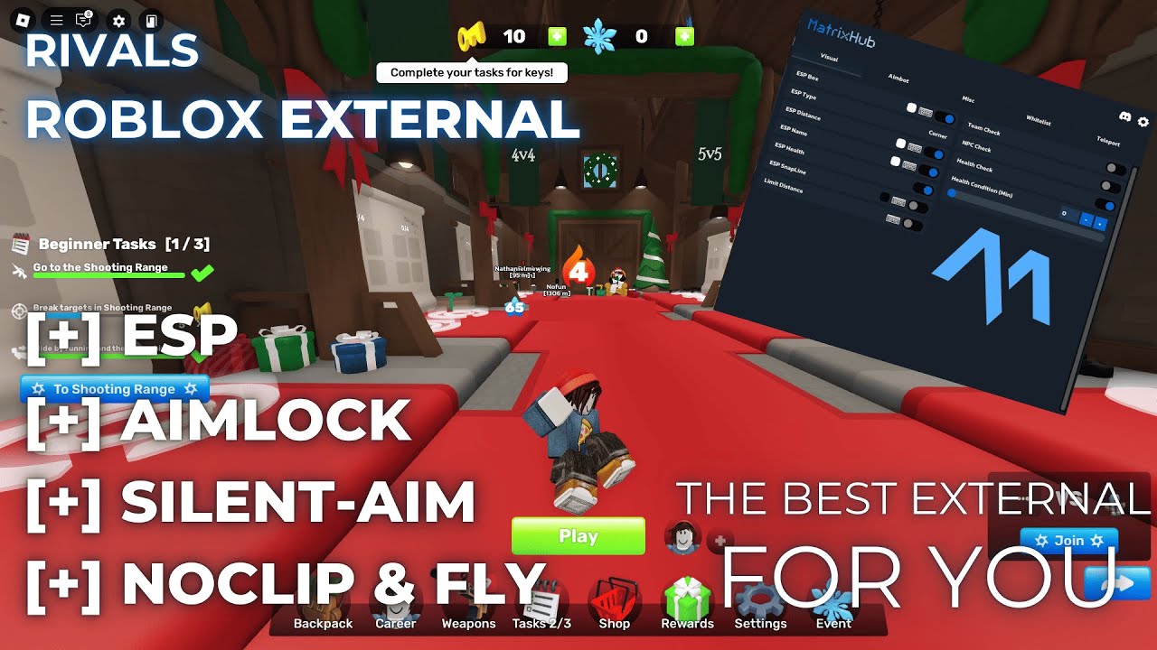 ROBLOX RIVALS EXTERNAL | Matrixhub New Server in BIO 🔥 - YouTube
