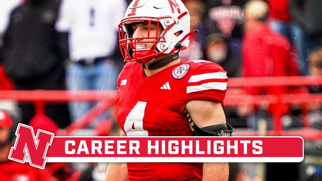 2024 NFL Draft Highlights: LB Luke Reimer | Nebraska Football - YouTube