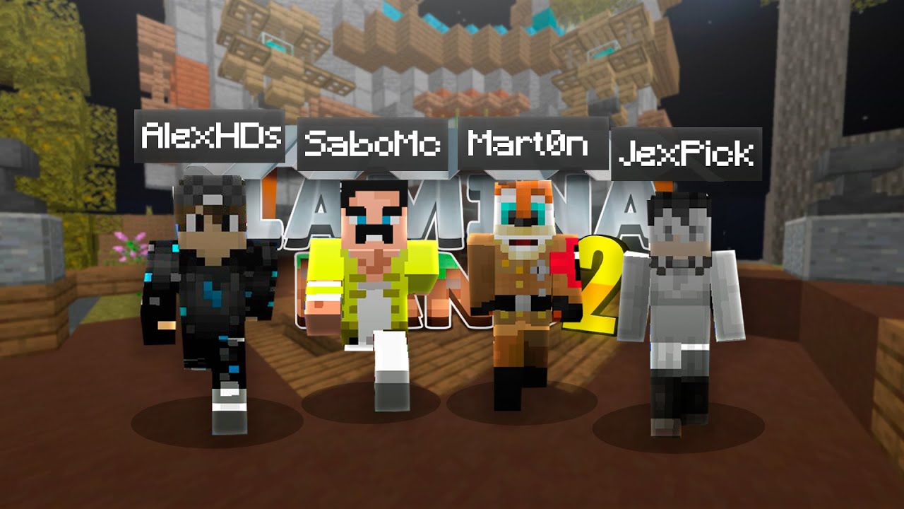 Así es una serie de MINECRAFT con +50 STREAMERS FAMOSOS - YouTube