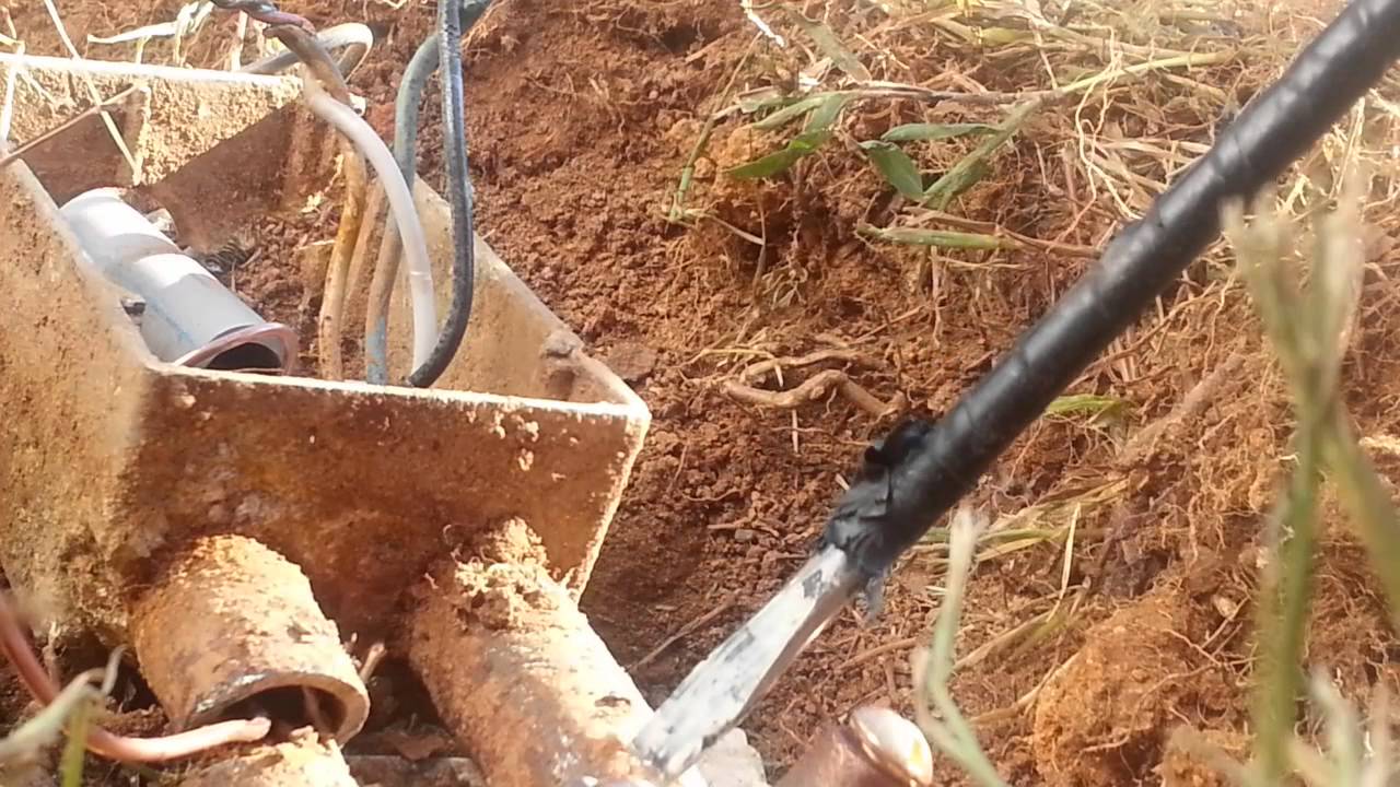 Best method, Under ground splice(2) - YouTube