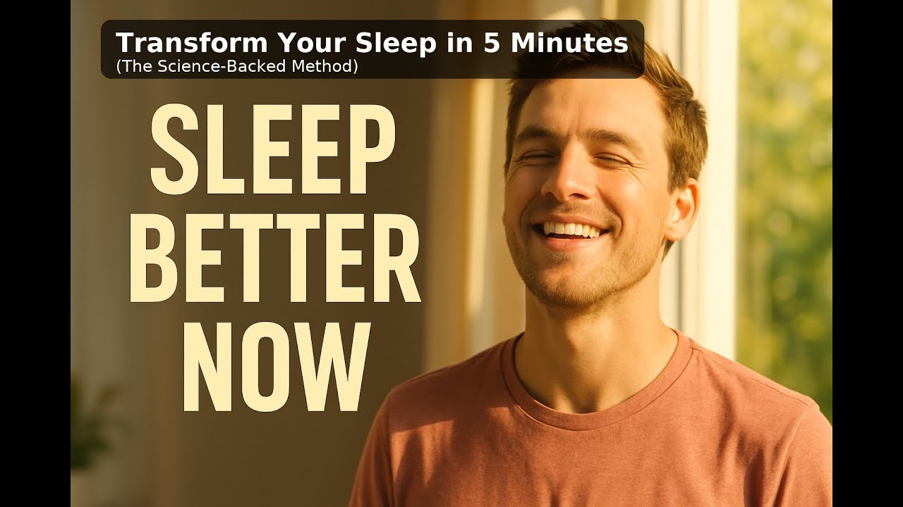 Transform Your Sleep in 5 Minutes (The Science-Backed Method) - YouTube