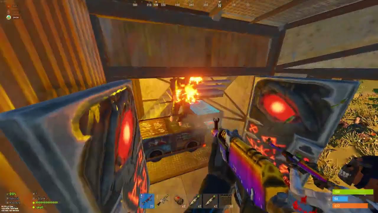 Getting all of our LOOT back in 2 Seconds! | Rust - YouTube