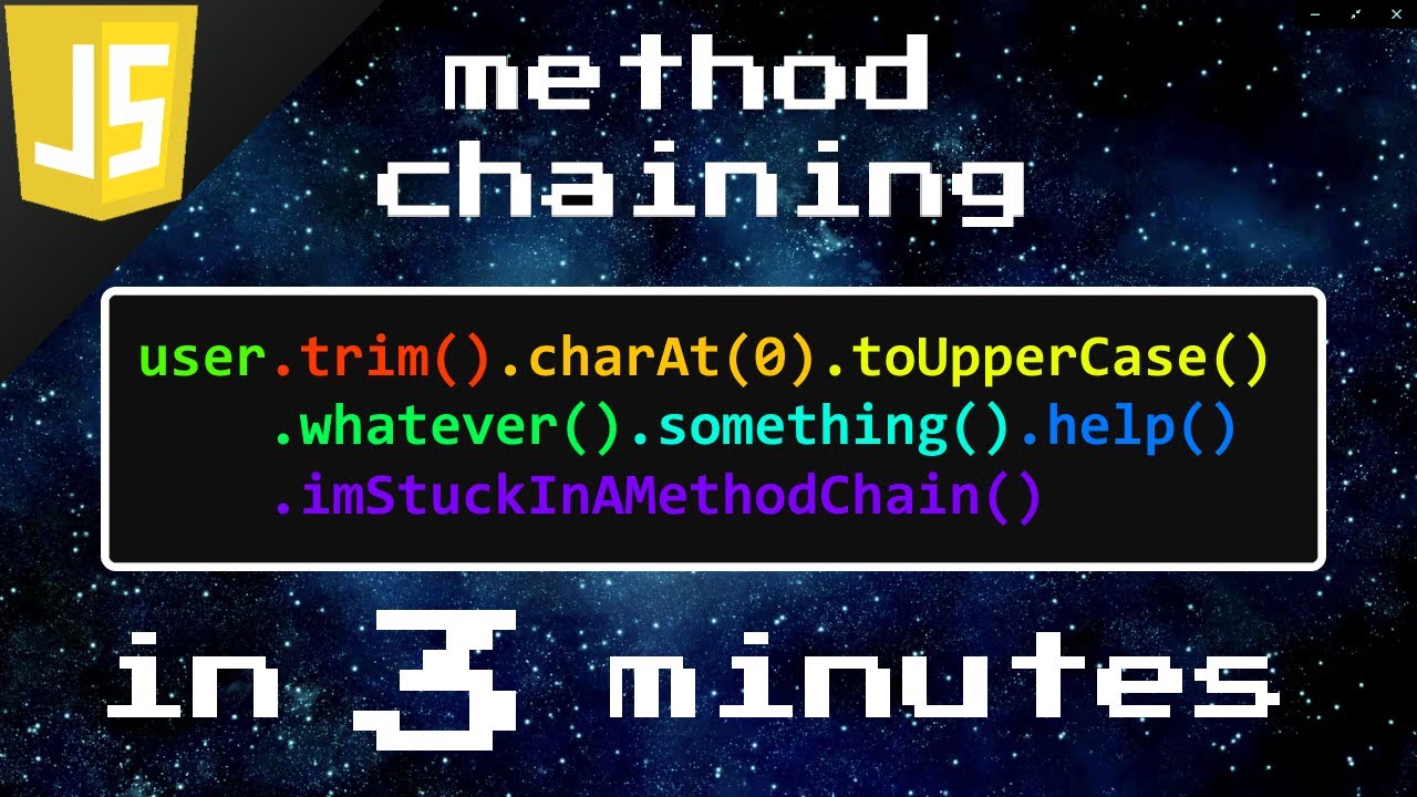 JavaScript Method Chaining YouTube javascript-method-chaining-youtube