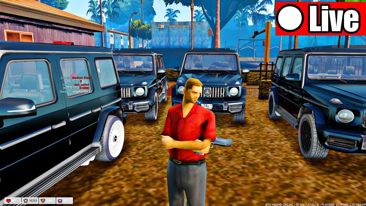 gta mzansi online #3 - effortthegamer is live (DirectX 3.0 samp) - YouTube