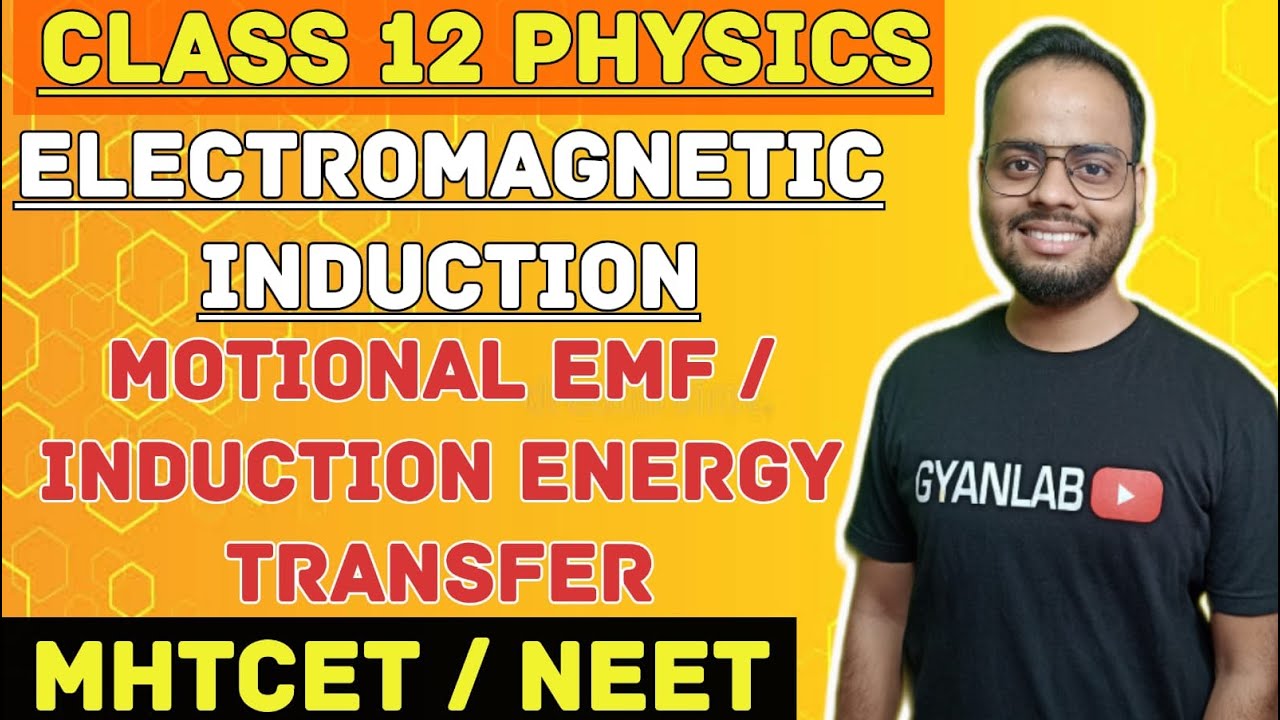 Class 12 Physics | Electromagnetic Induction | Motional Emf / Induction ...