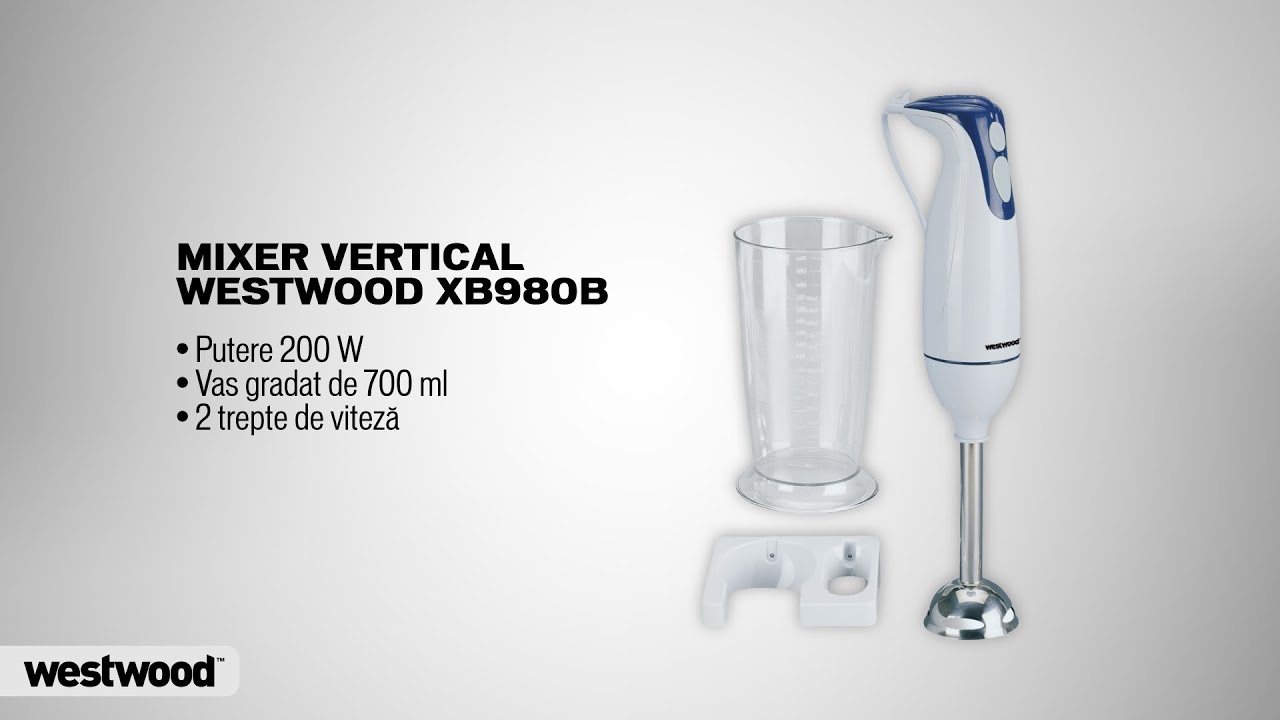 Mixer vertical WESTWOOD XB 980B - YouTube