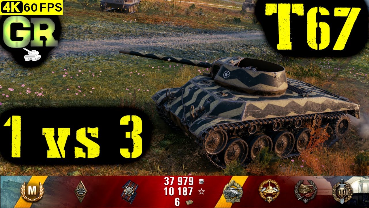 World of Tanks T67 Replay - 9 Kills 1.9K DMG(Patch 1.4.1) - YouTube