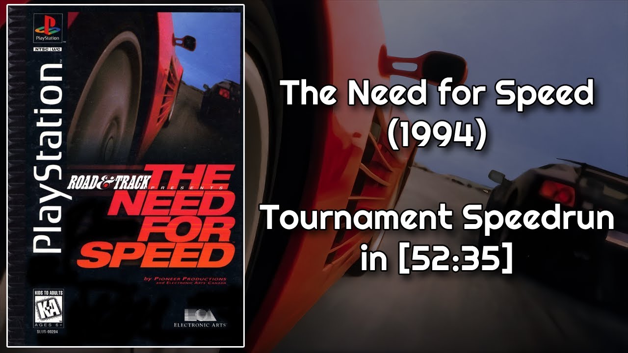 The Need for Speed (PS1) - Tournament Speedrun in [52:35] - YouTube