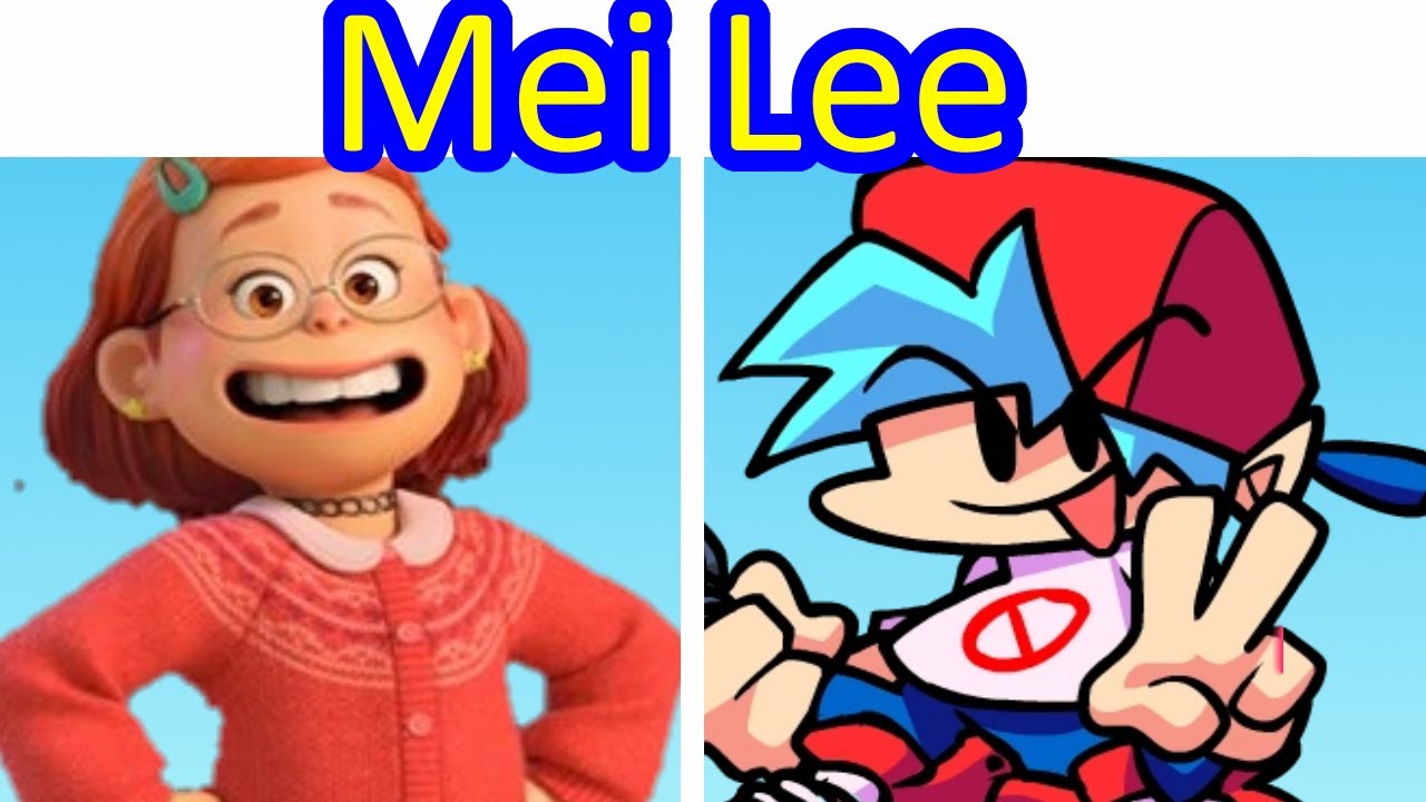Friday Night Funkin' - Mei Lee - FNF MODS [VERY HARD] (Turning Red ...