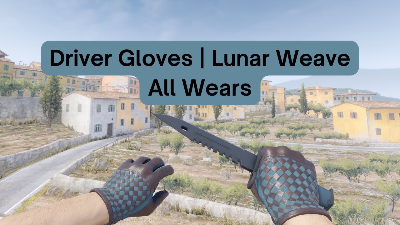 Driver Gloves | Lunar Weave All Wears (CS2) - YouTube