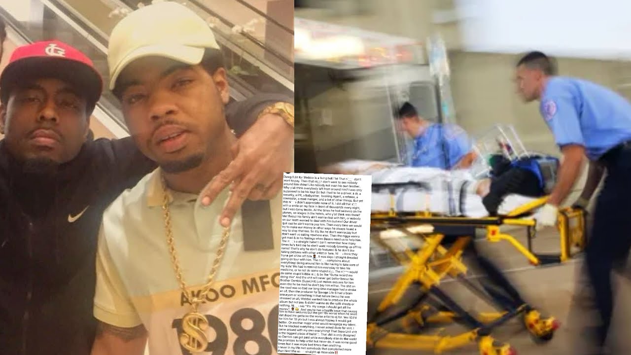 Webbie’s Tour DJ Exp0ses Him on Social Media Then K*lls Himself & His ...
