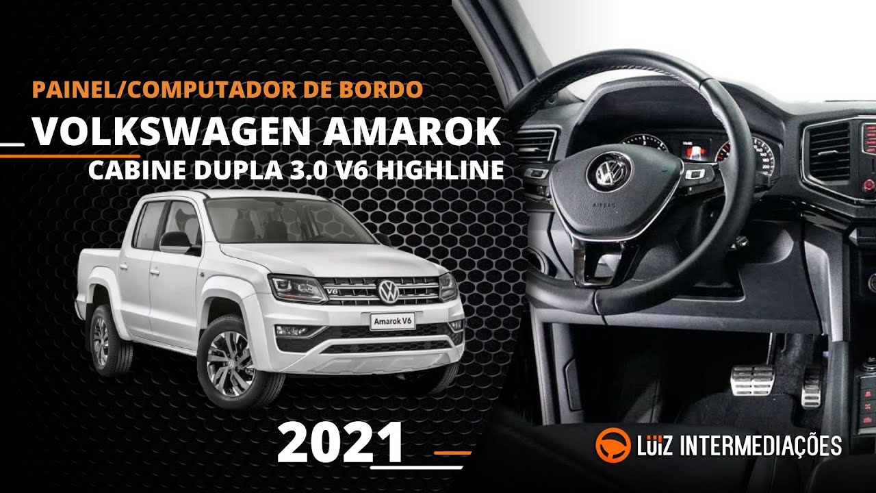 Painel - Computador de bordo | VOLKSWAGEN AMAROK CABINE DUPLA 3.0 V6 ...