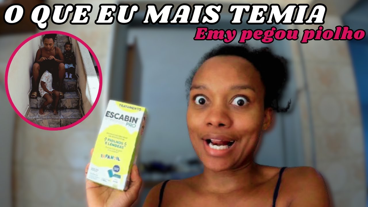 COMO USAR ESCABIN INFANTIL - TRATAMENTO PARA PIOLHOS - QUASE NÃO ...