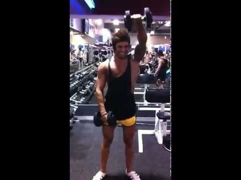 Zyzz - Training shoulders [New Vid 2011] - YouTube