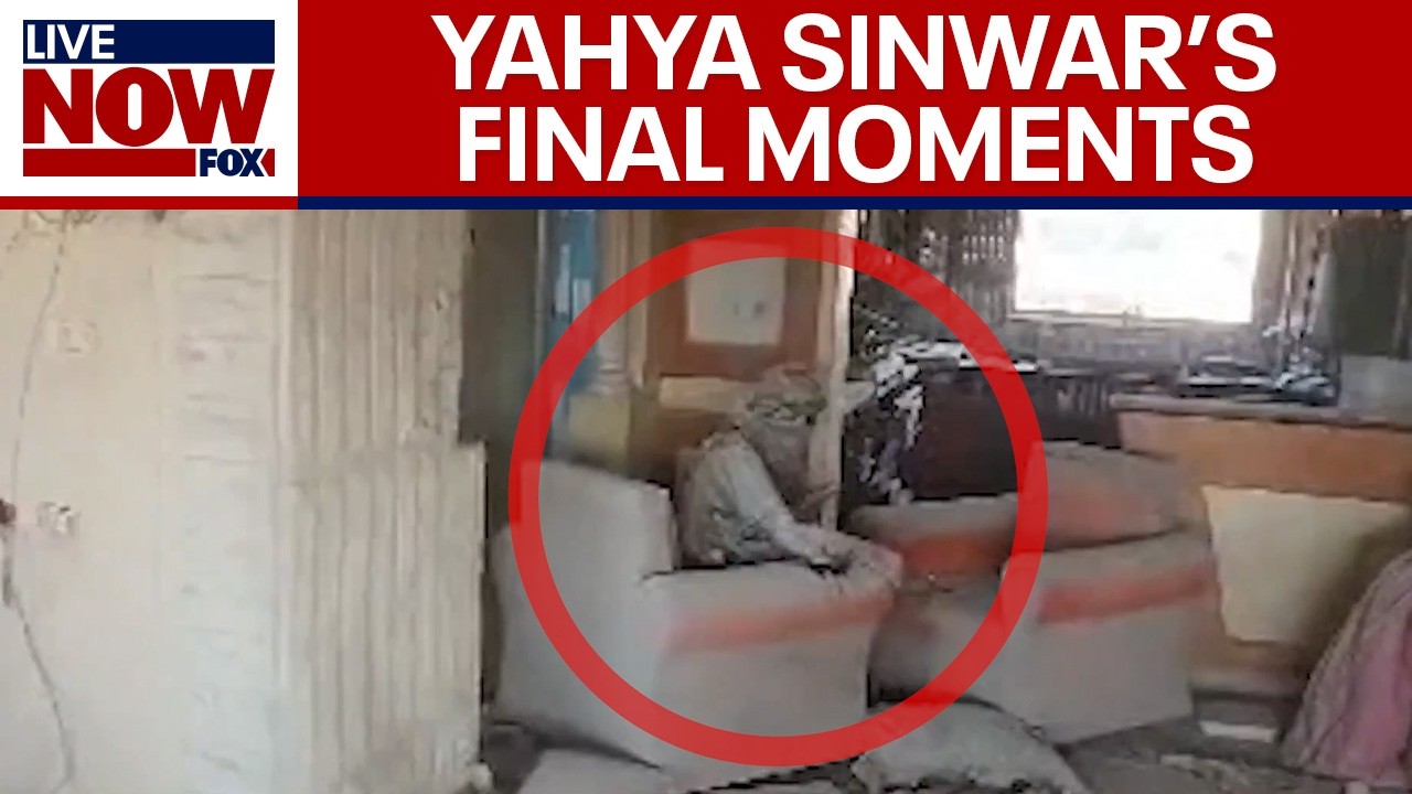 Yahya Sinwar killed: Final moments caught on drone video, IDF says ...